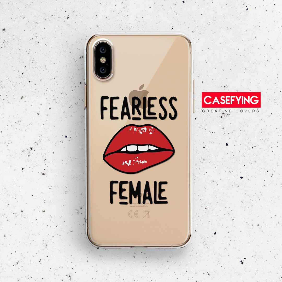 Female Red Lips , Print for Red Lips Note 8 Case Fashion Pixel 5 Case ...
