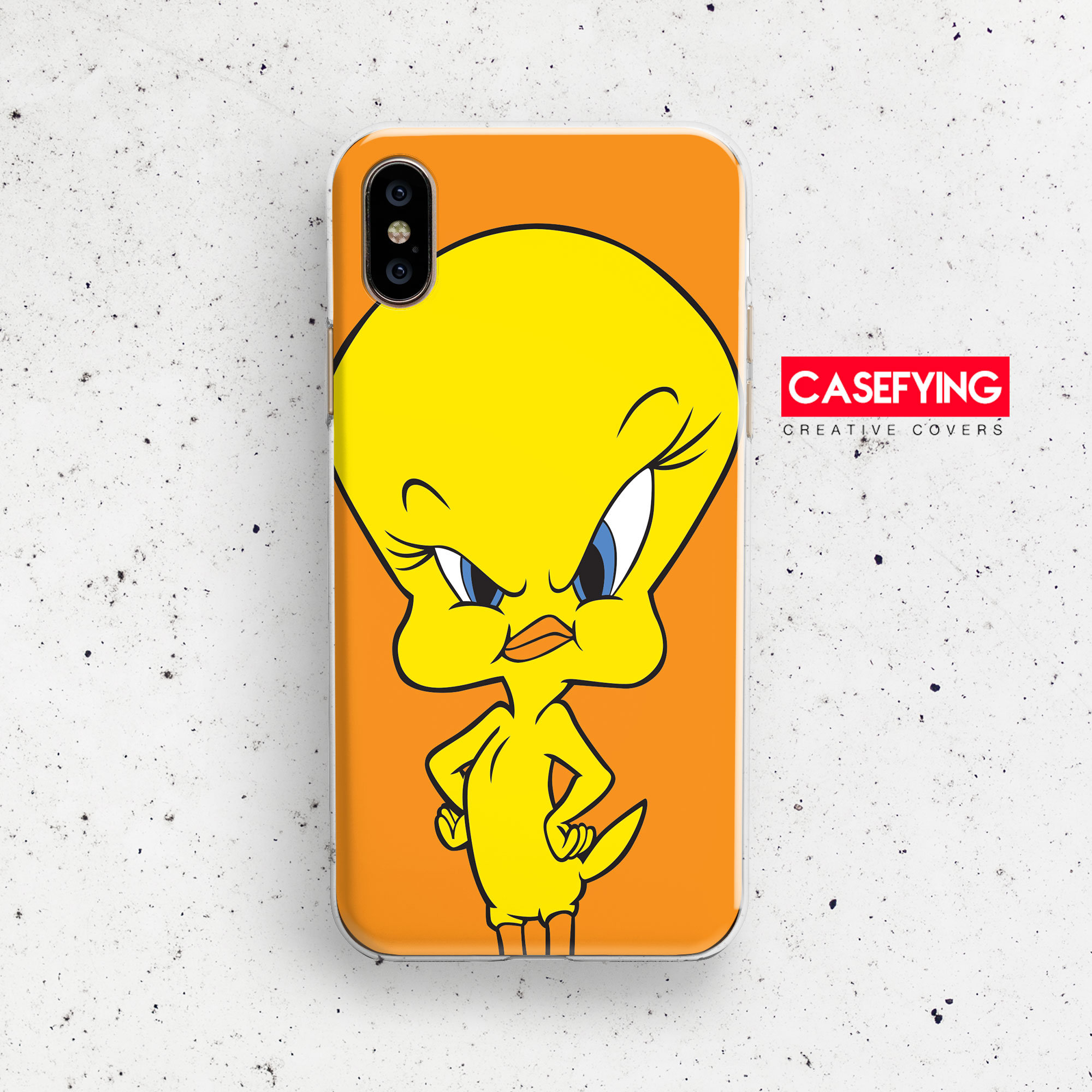 Tweety Bird Angry Face