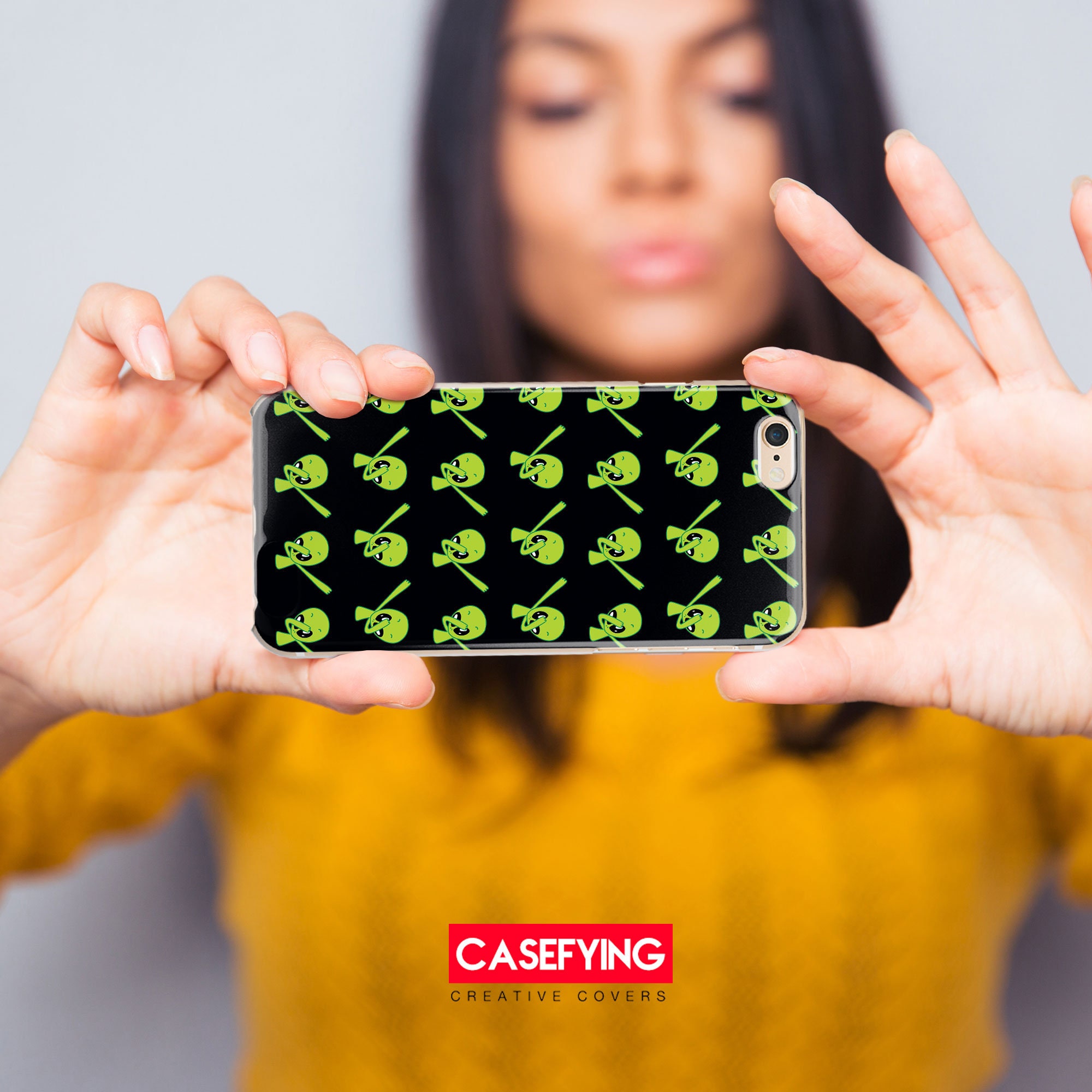 Trendy Alien Dab Print for Alien Pattern Xs Max Dab Gift for - Etsy