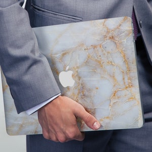 Bright Marble Stone Texture MacBook Case New MacBook Pro Case Travel ...