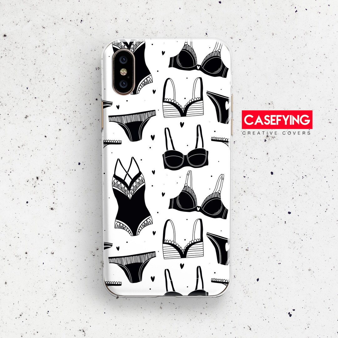 Underwear of Girl , Print for Bra Gift for Him Swimsuit A80 Case Trendy ...