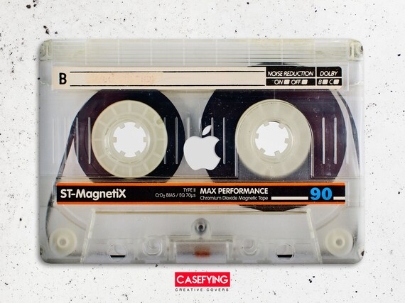 Transparent audio cassette print for Macbook case tape Pro 15 | Etsy
