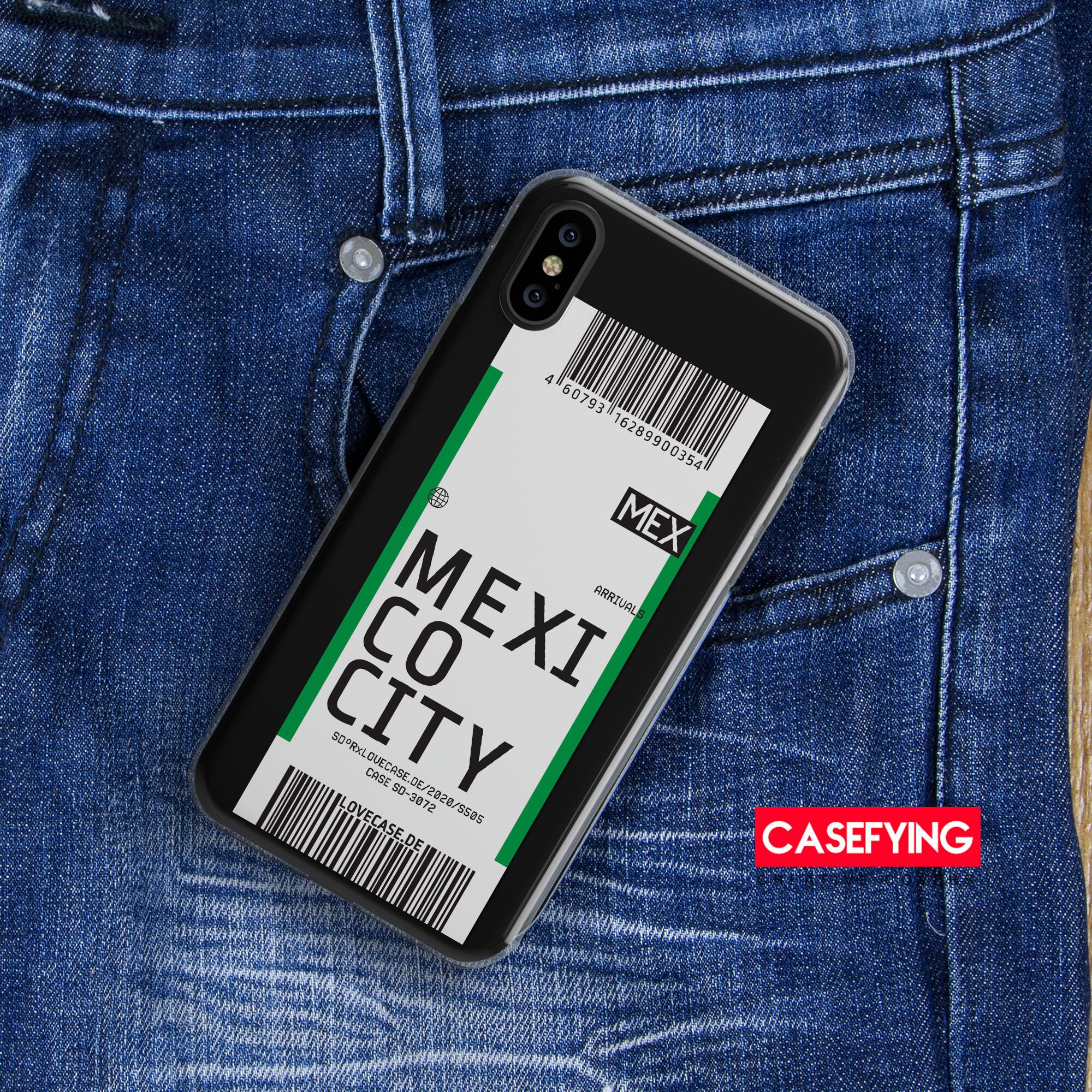 Boarding Pass Destination Mexico City Print for Plane - Etsy