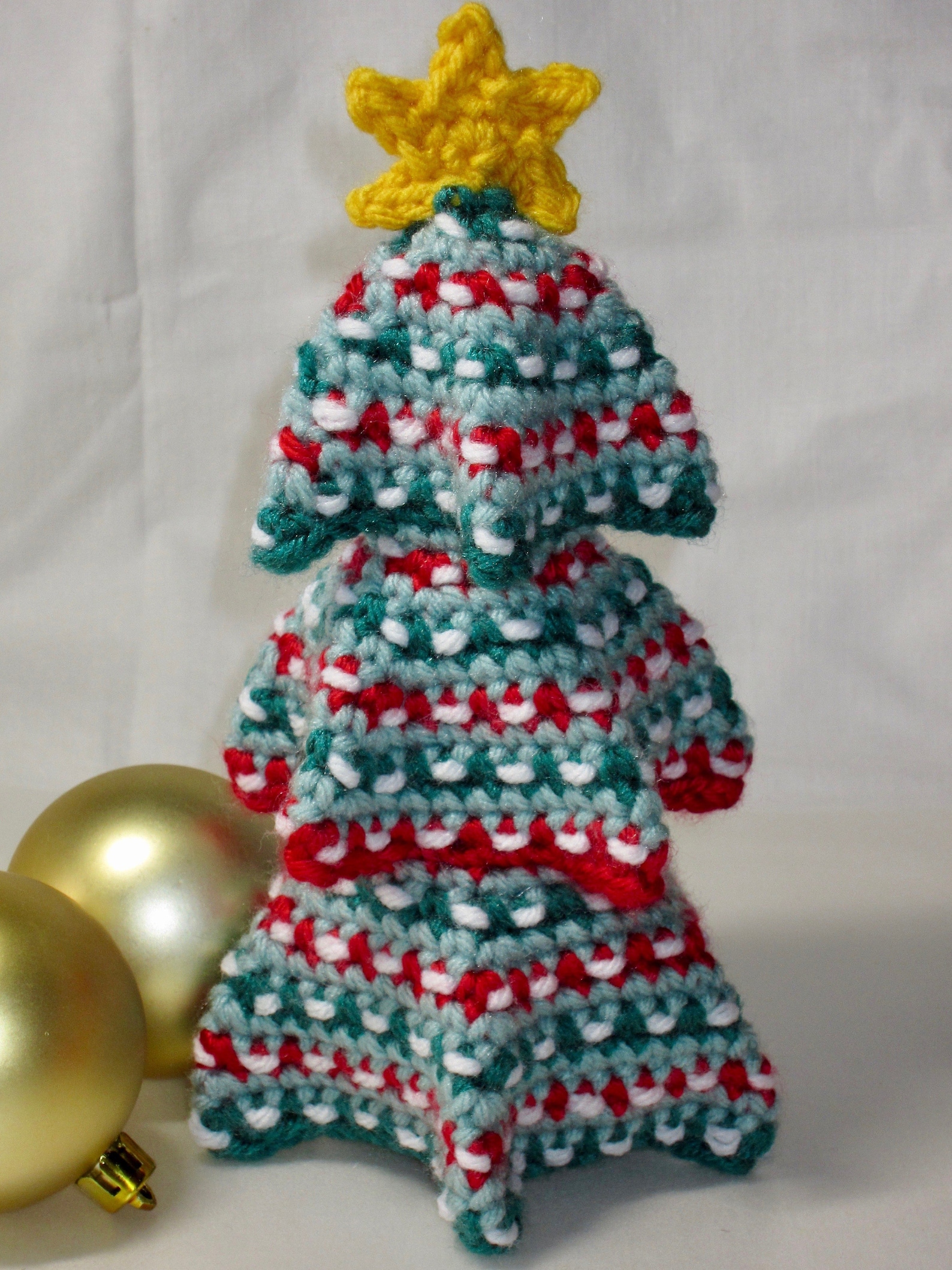 One-piece Christmas Tree (4 Styles) | Crochet Pattern | Amigurumi | Pdf ...