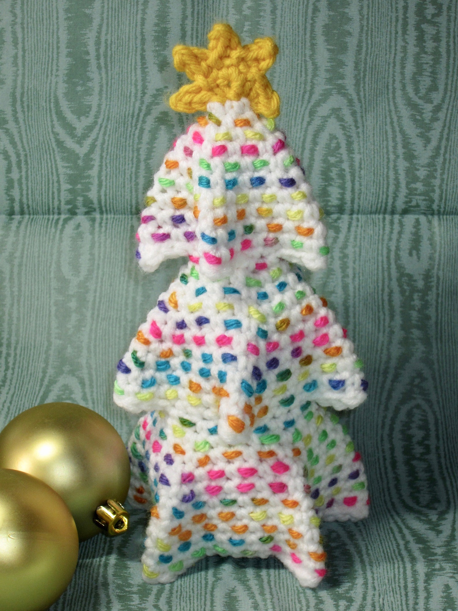 One-piece Christmas Tree (4 Styles) | Crochet Pattern | Amigurumi | Pdf ...