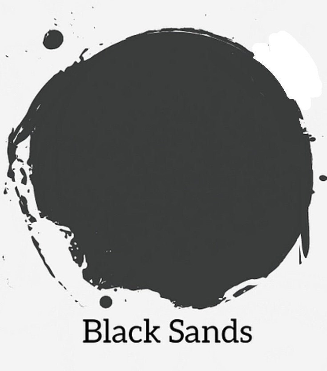 Black Sands Silk All in One Mineral Paint Dixie Belle - Etsy