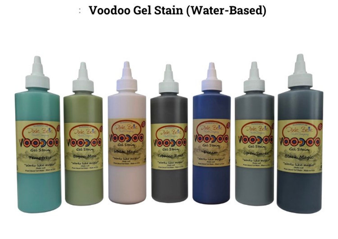 Gel Stain - Water Based Stain - Voodoo Gel Stain Dixie Belle Paint - Etsy
