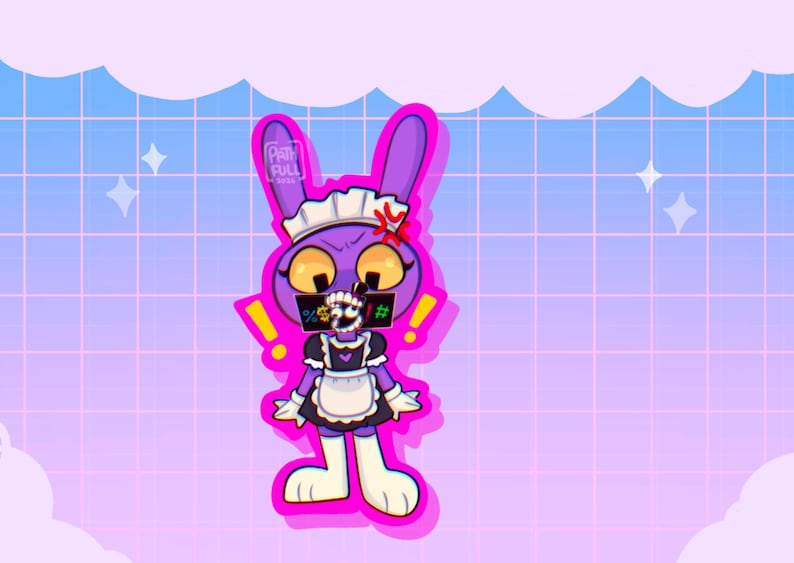The Amazing Digital Circus Inspired | STICKERS - Etsy