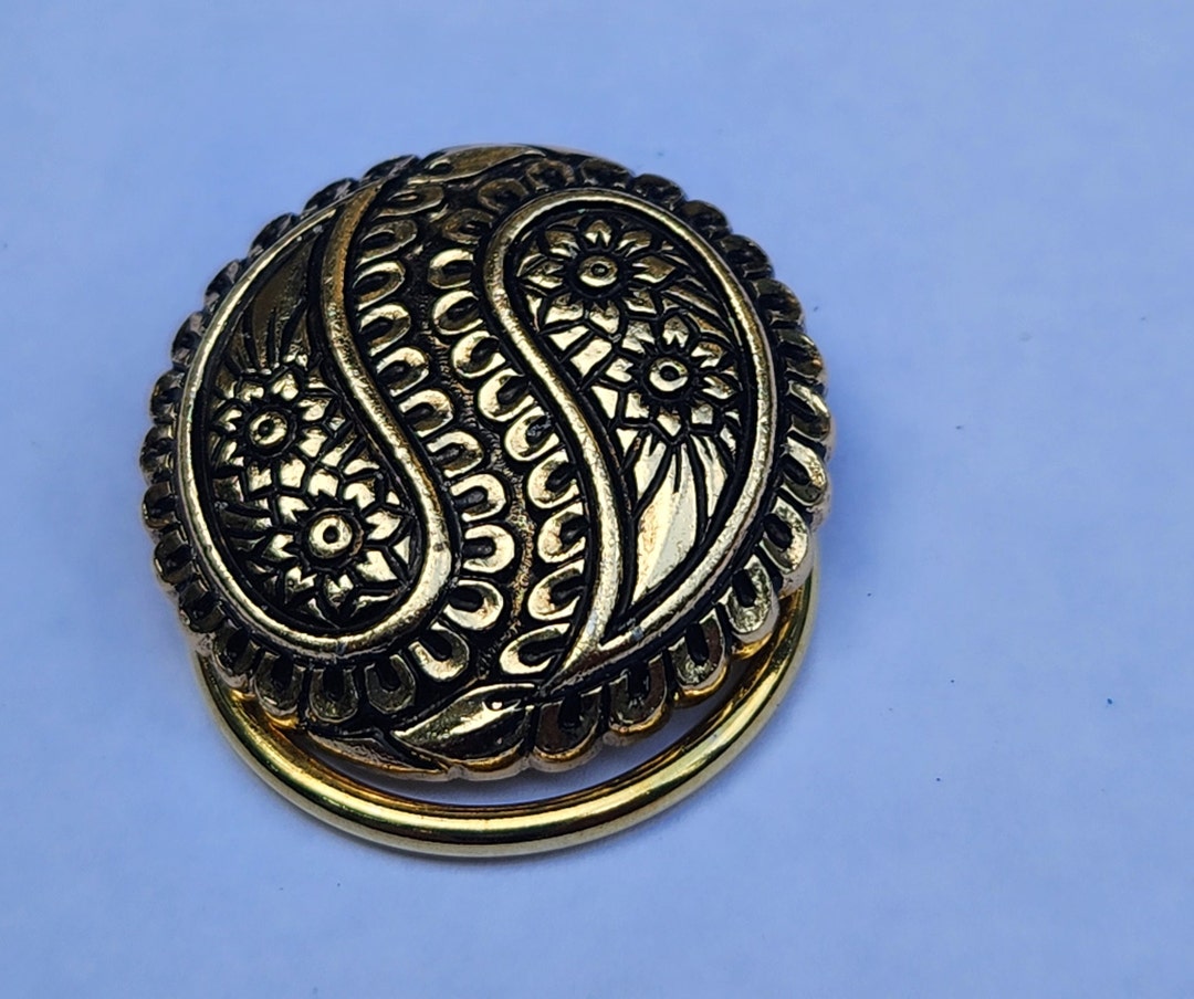 Vintage West German Scarf Clip - Etsy