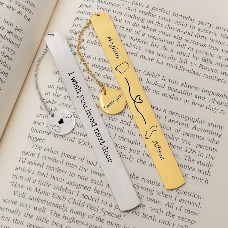 Metal Bookmark - Etsy