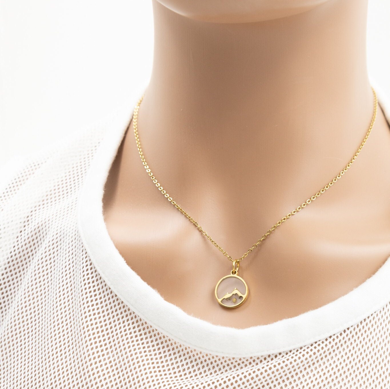 Mountain Mustard Seed Necklace Christian Jewelry Matthew 17 - Etsy