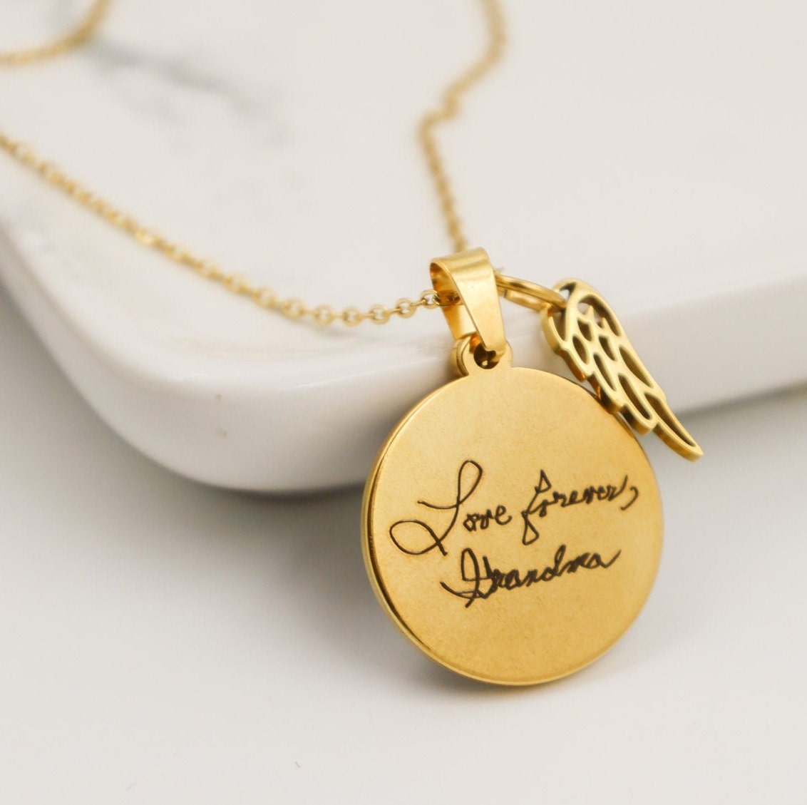 Memorial Picture Necklace Pendant Photo Necklace Gift for - Etsy