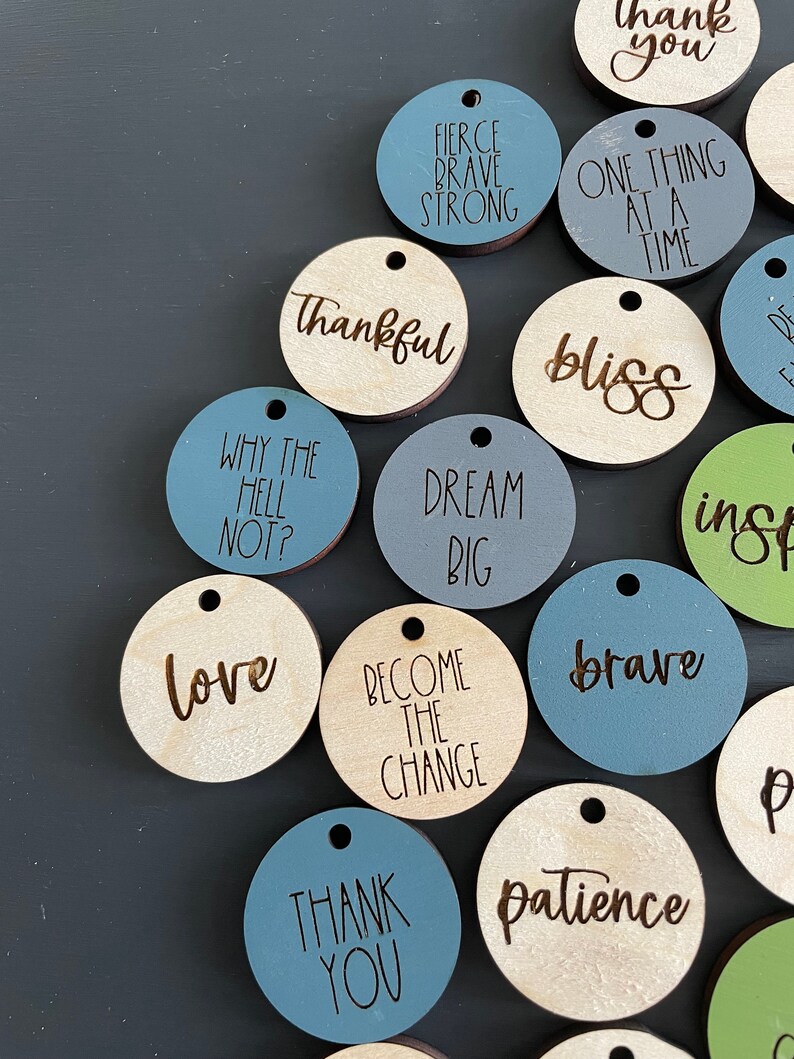 DIGITAL DOWNLOAD SVG Motivational Keychain Svg Hanging Tag | Etsy