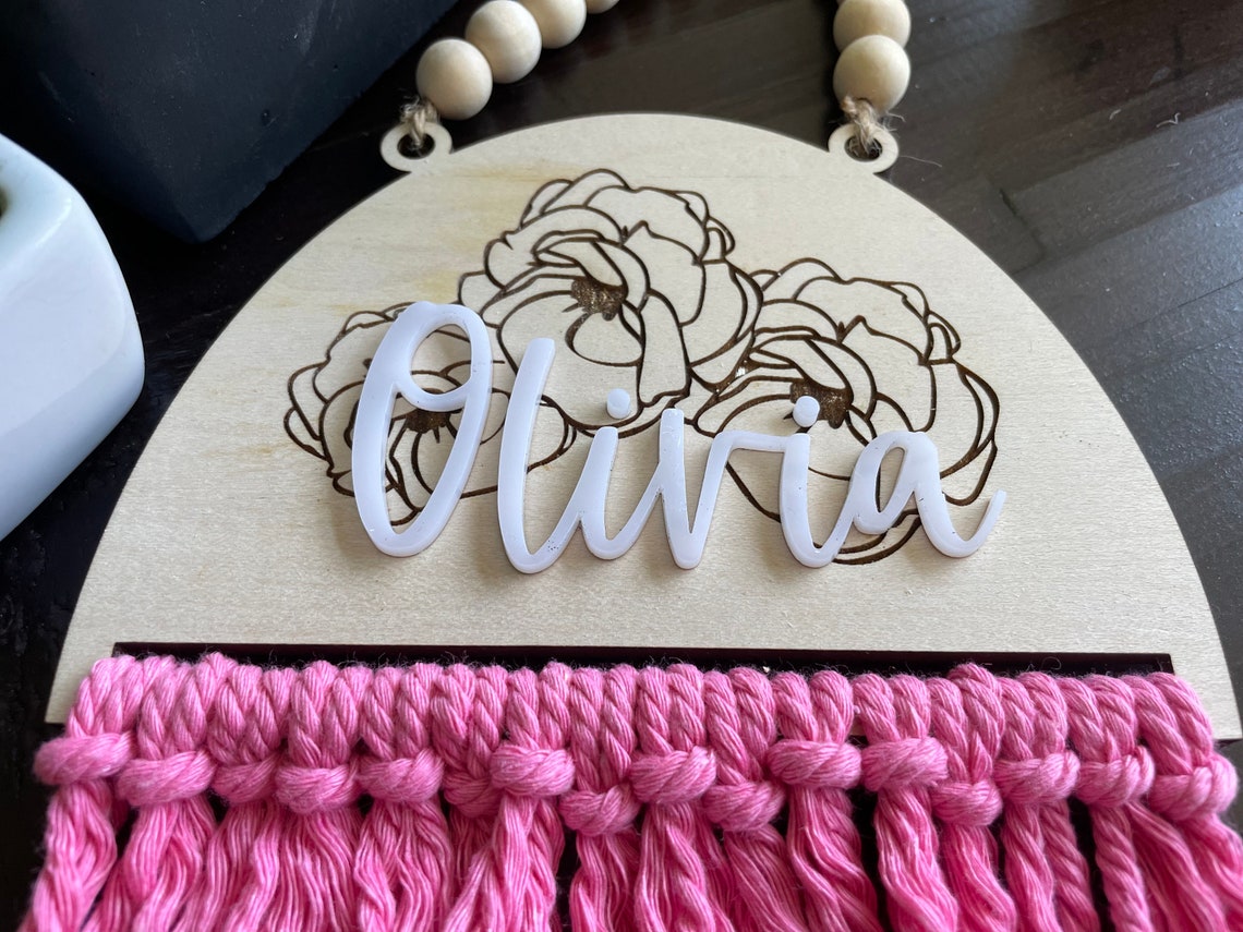 DIGITAL BUNDLE SVG Floral Macrame Macrame Svg Macrame | Etsy