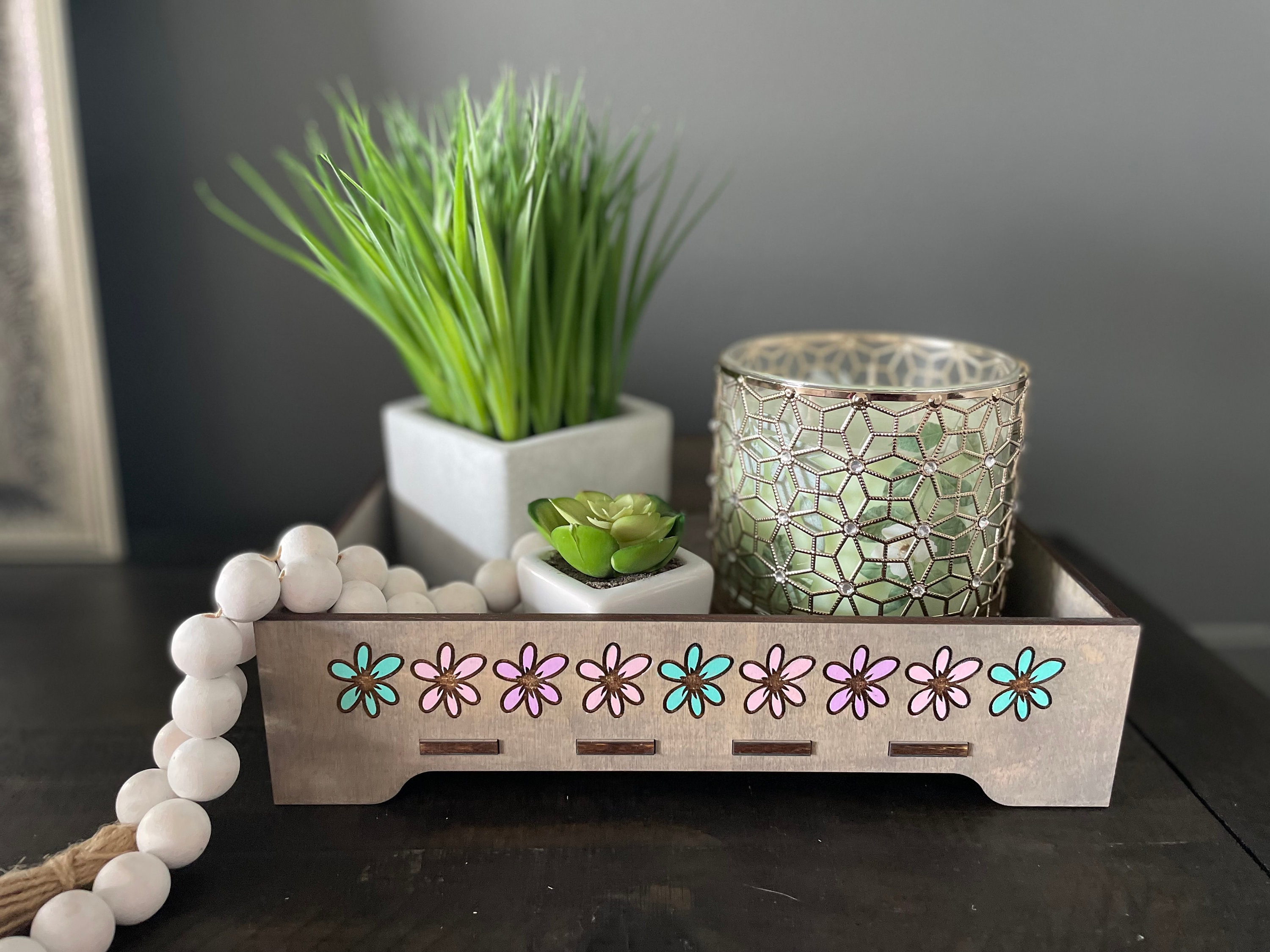 DIGITAL DOWNLOAD SVG Flower Tray Svg Farmhouse Tray Svg - Etsy