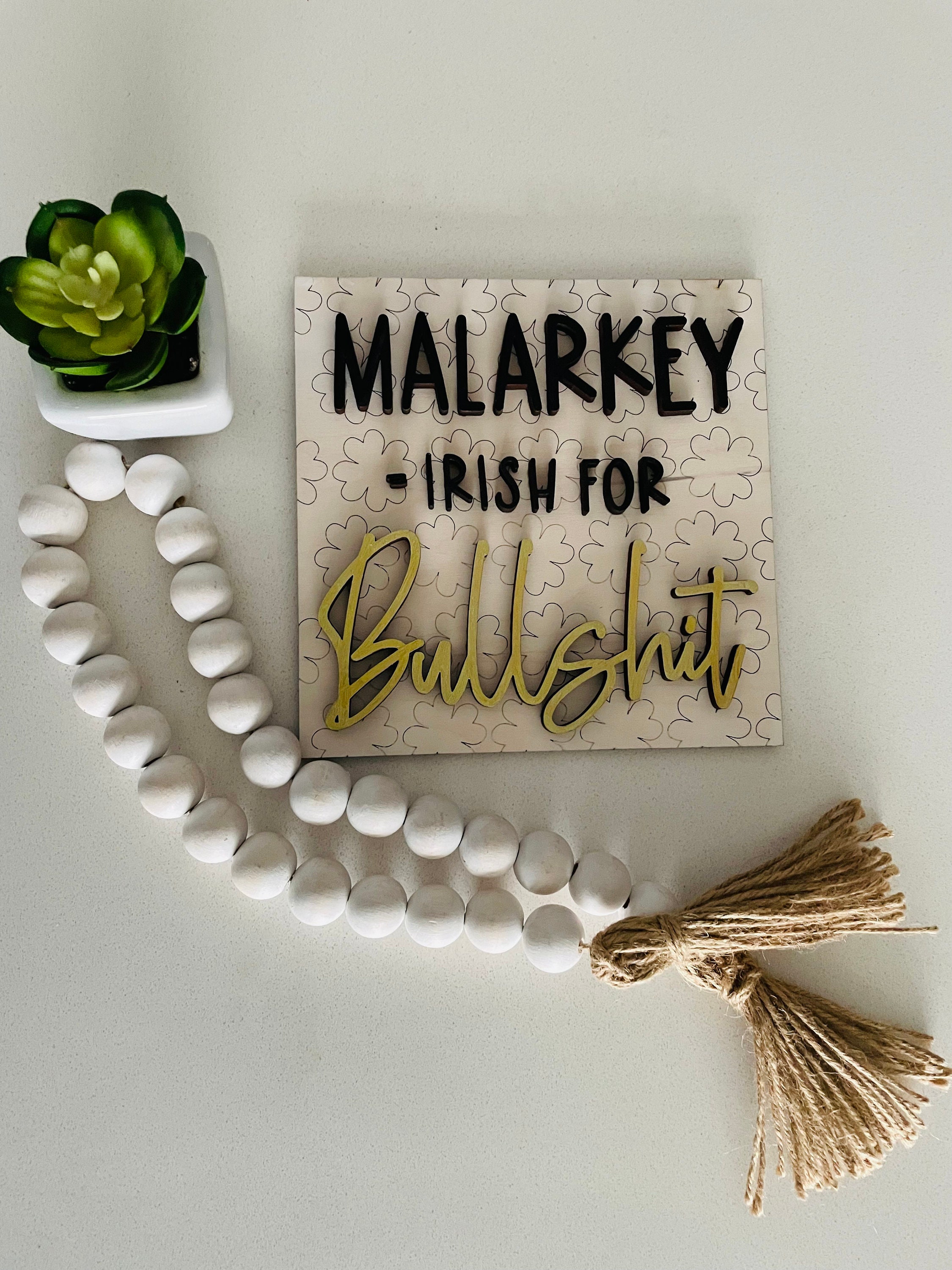 Digital Download SVG Malarkey Svg St Patricks Day Svg - Etsy
