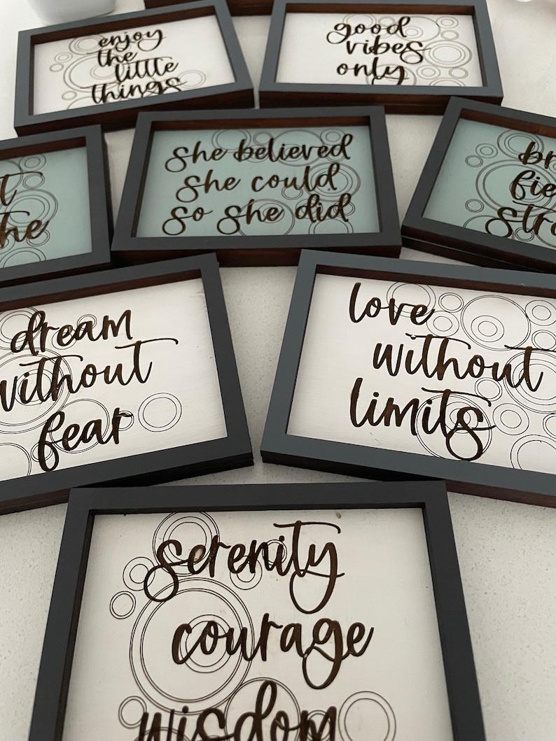 DIGITAL DOWNLOAD SVG Mini Sign Svg Mini Signs for Tiered - Etsy Canada