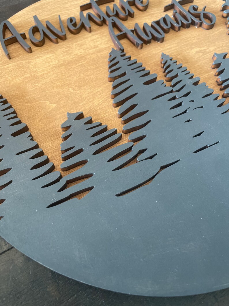 DIGITAL DOWNLOAD Adventure Awaits Sign Camping Sign Svg - Etsy