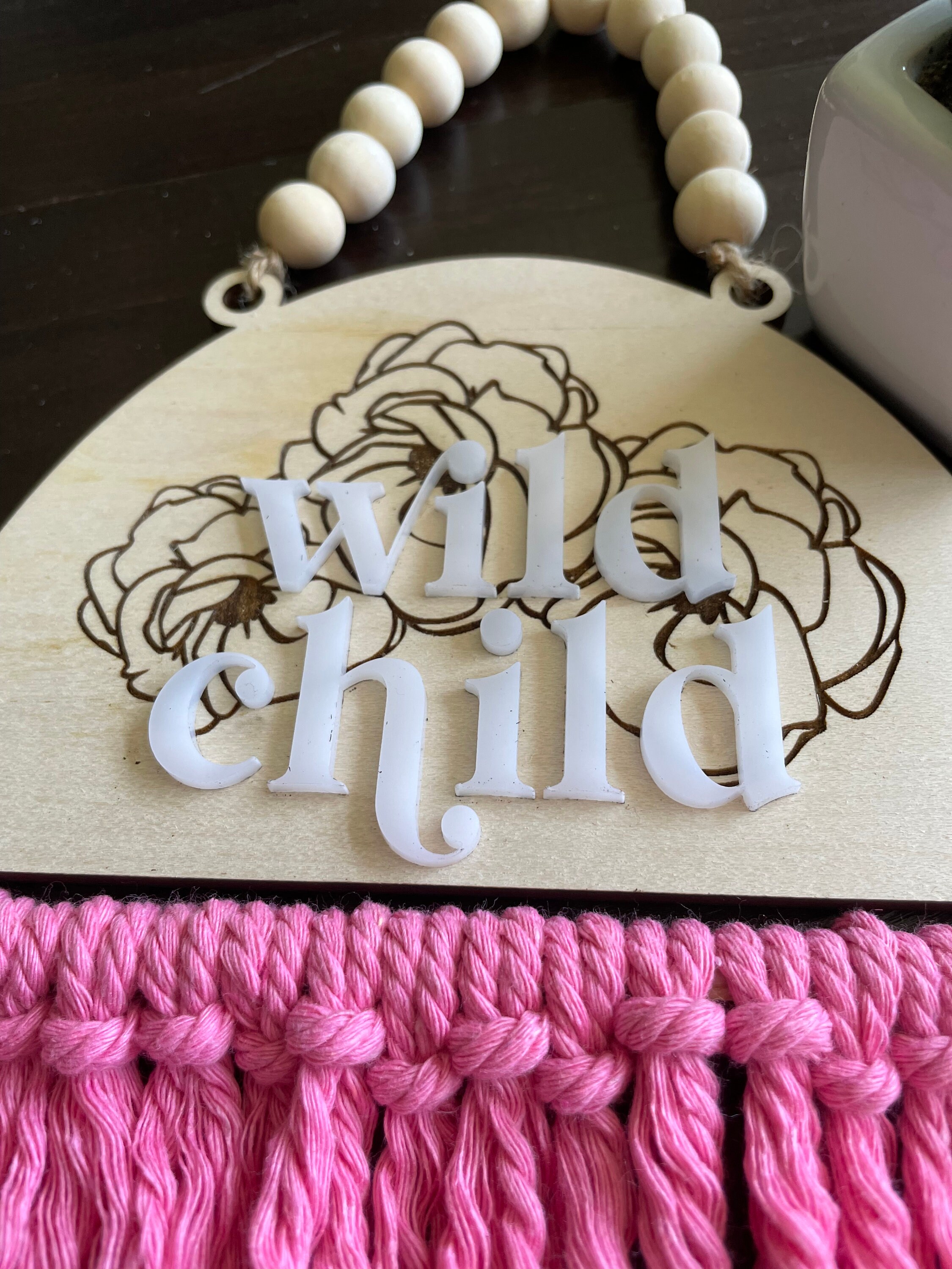 DIGITAL BUNDLE SVG Floral Macrame Macrame Svg Macrame | Etsy