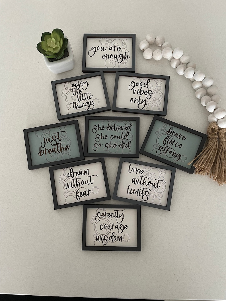 DIGITAL DOWNLOAD SVG Mini Sign Svg Mini Signs for Tiered - Etsy Canada