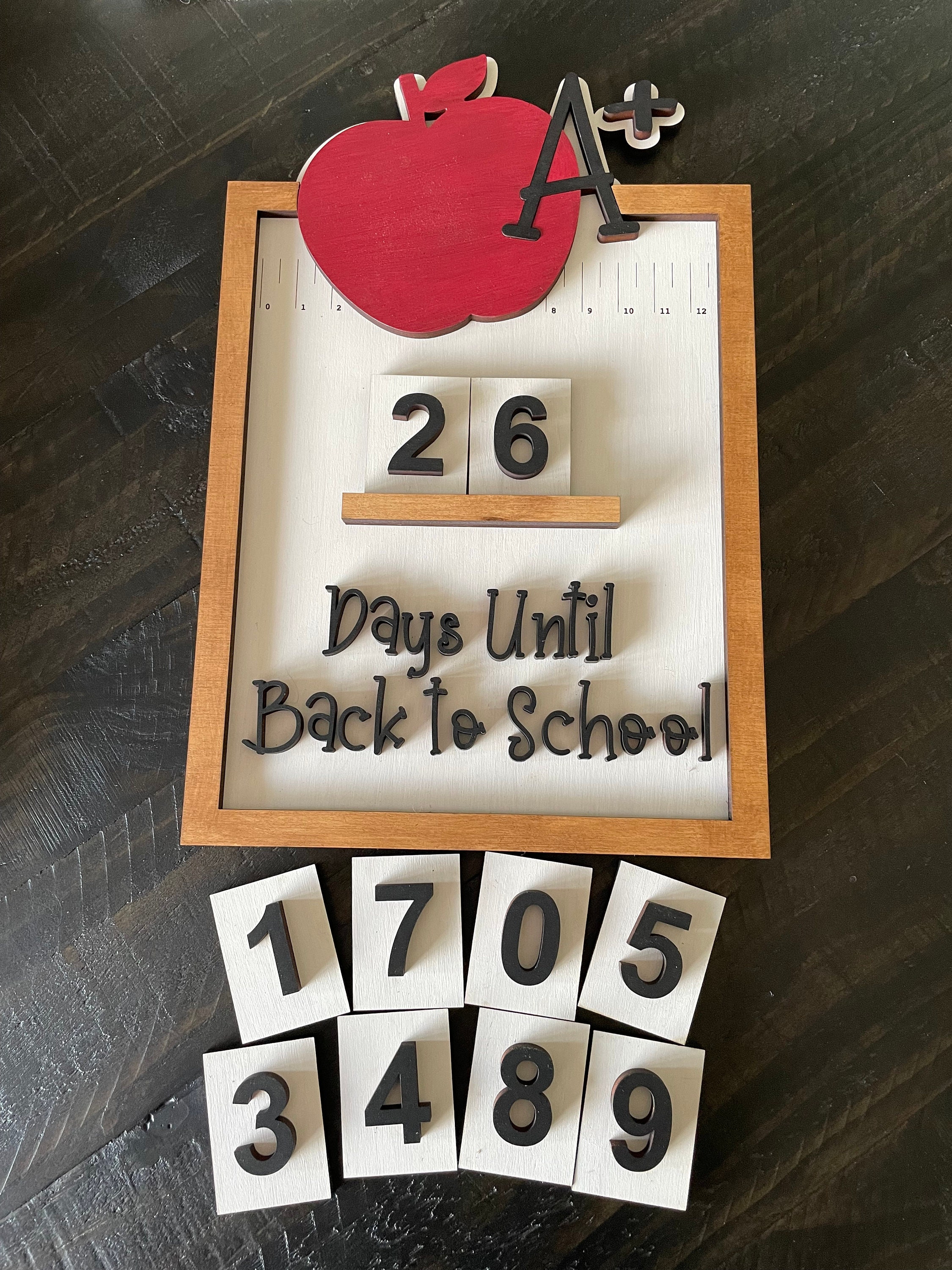 Back to School Interchangeable Sign Svg Back to School Svg - Etsy