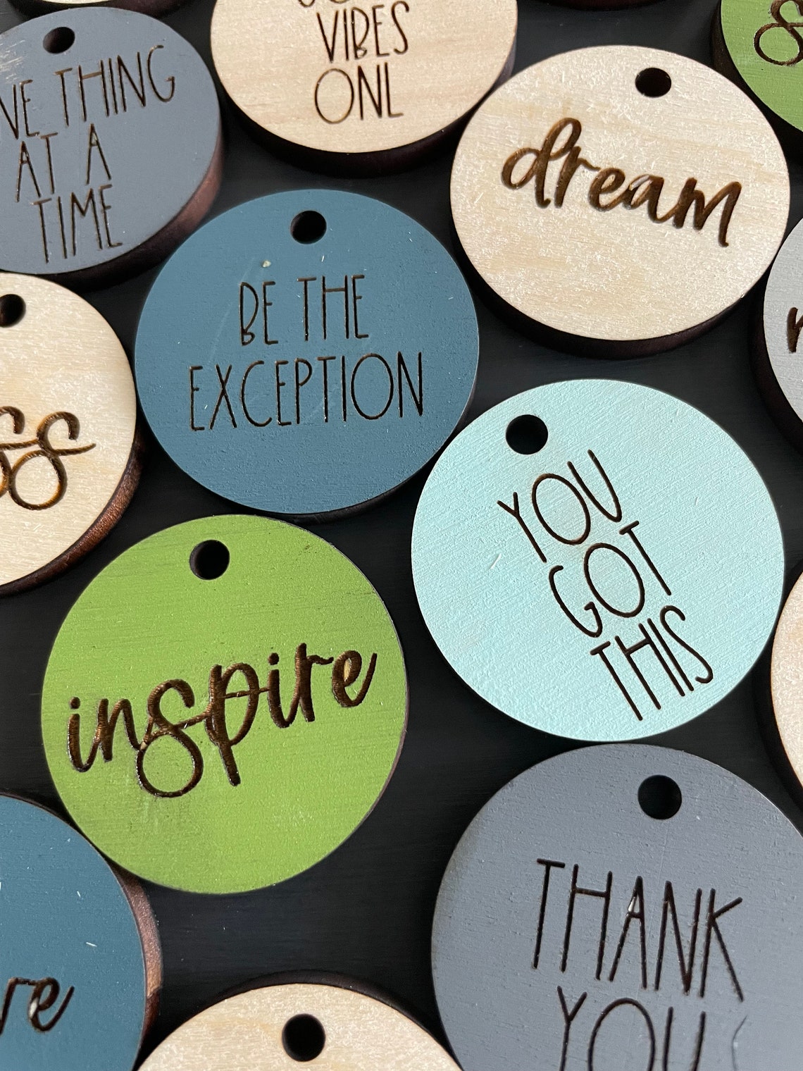 DIGITAL DOWNLOAD SVG Motivational Keychain Svg Hanging Tag | Etsy