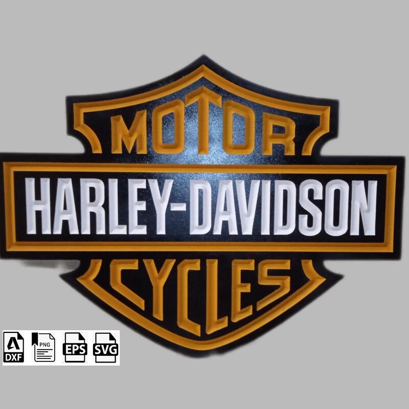 Harley Davidson Svg - Etsy