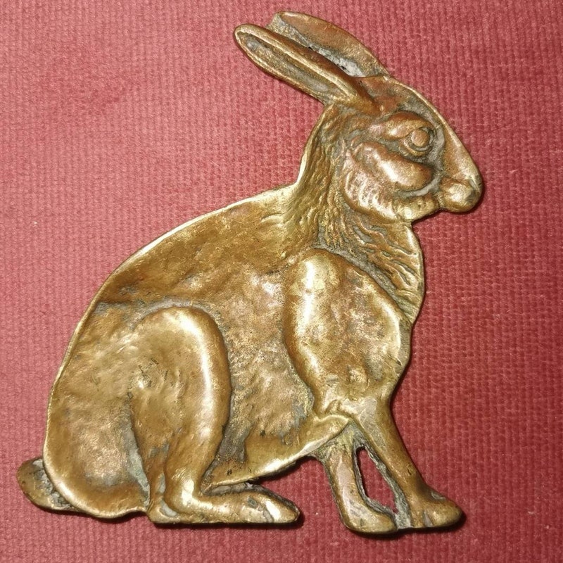 Brass Rabbit - Etsy