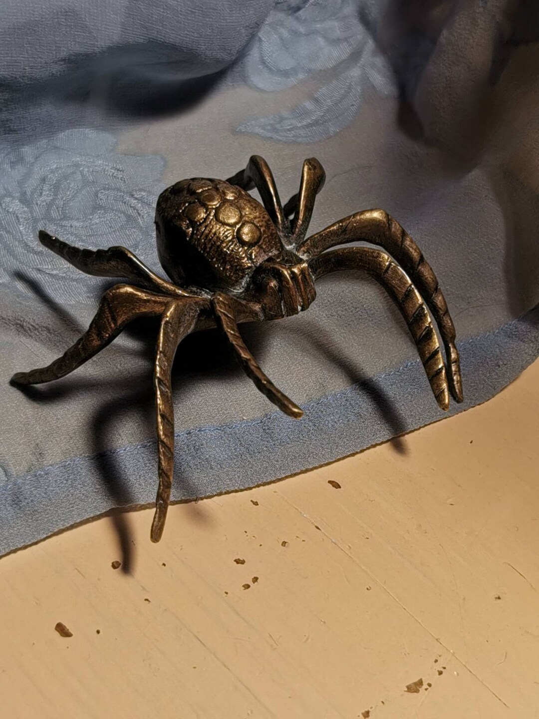 Vintage, Solid Brass, Spider, Spider on the Move, Walking Spider ...