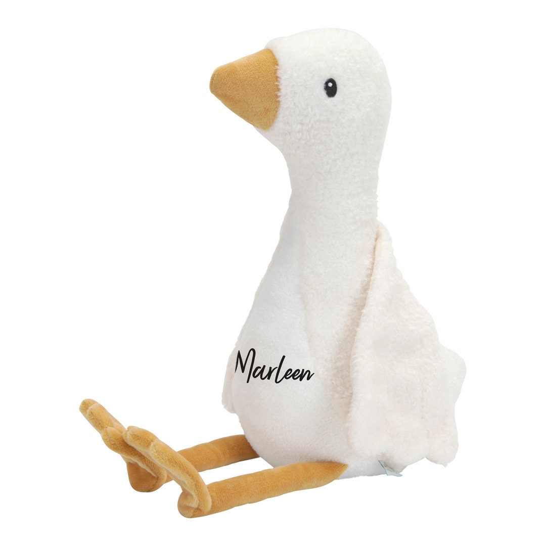 Soft Toy Goose 30 Cm Personalized Cuddly Toy From Little Dutch - Etsy ...