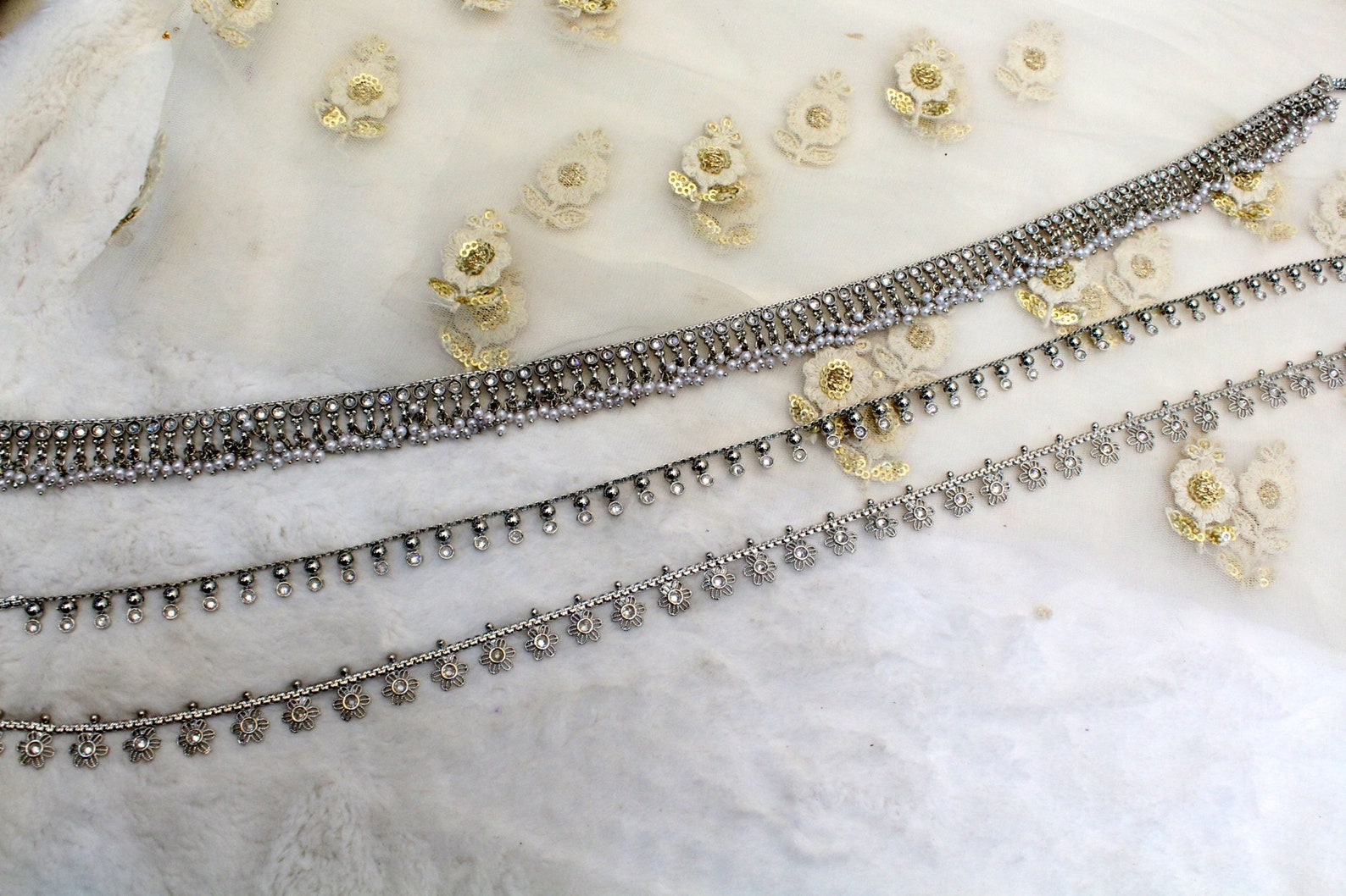 Crystal Belly Chain: Indian Sari Waist Jewelry - Etsy