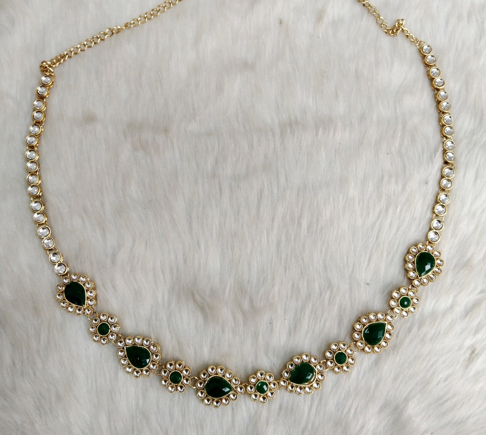 Waist Chain Kundan Belly Sari Saree Chain Indian Jewelry - Etsy