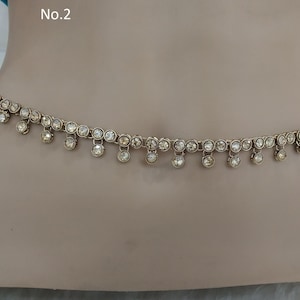 Waist Chain Antique Gold Belly Waist Sari Saree Chain Indian Jewelry ...