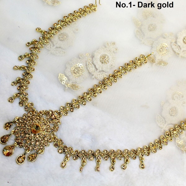 Head Jewelry Chain - Etsy