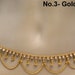 Waist Chain Gold Belt Sari Saree Belly Chain Jewelry Indian Kamarbandh ...