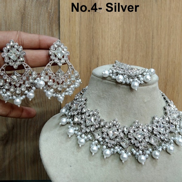 Silver White Jewelry - Etsy