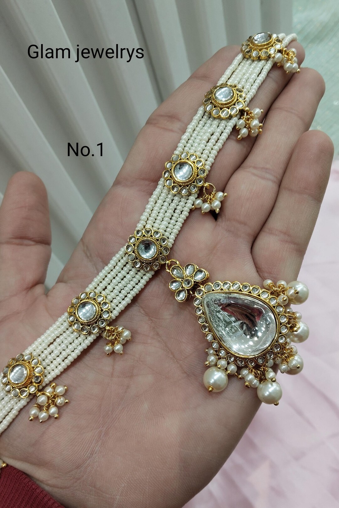 Indian Headpiece Matha Patti Head Piece Sheesh Fool/bollywood Head ...