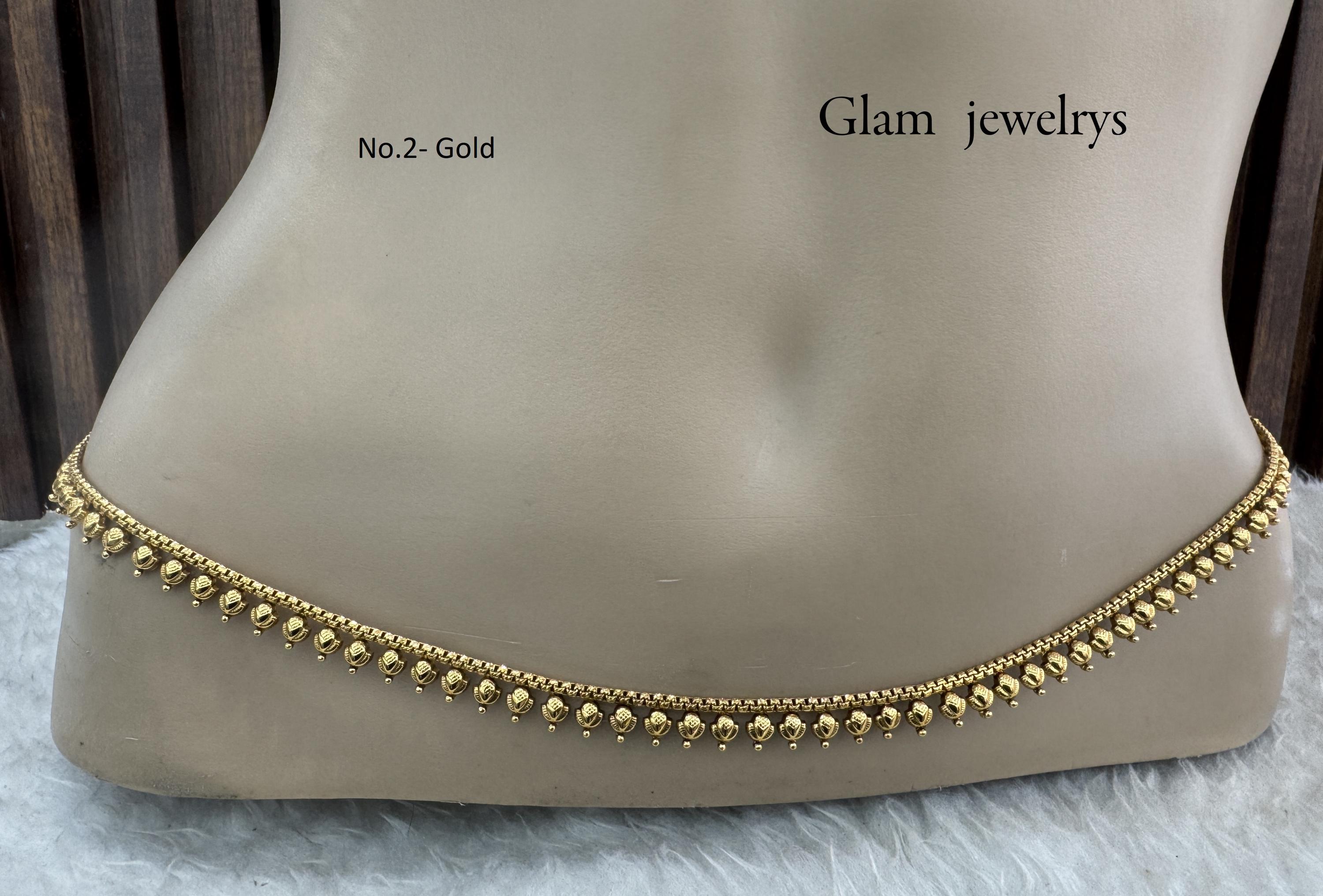 Gold Plated Belly Chain: Indian Kamarbandh Waist Belt, Sari Jewelry ...