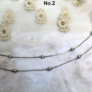Anklets Foot Bracelet Silver Indian Pair Payal Jhanjar Jewelry ...