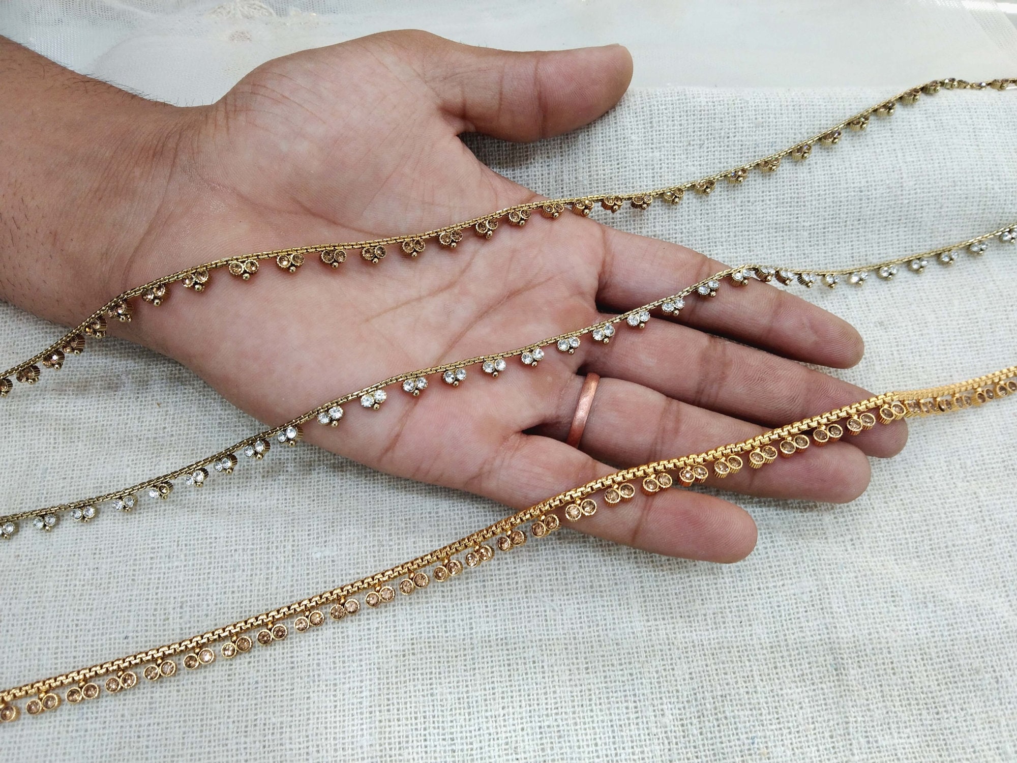 Gold Belly Chain - Indian Saree Waist Jewelry (26-39 Inches) - Etsy
