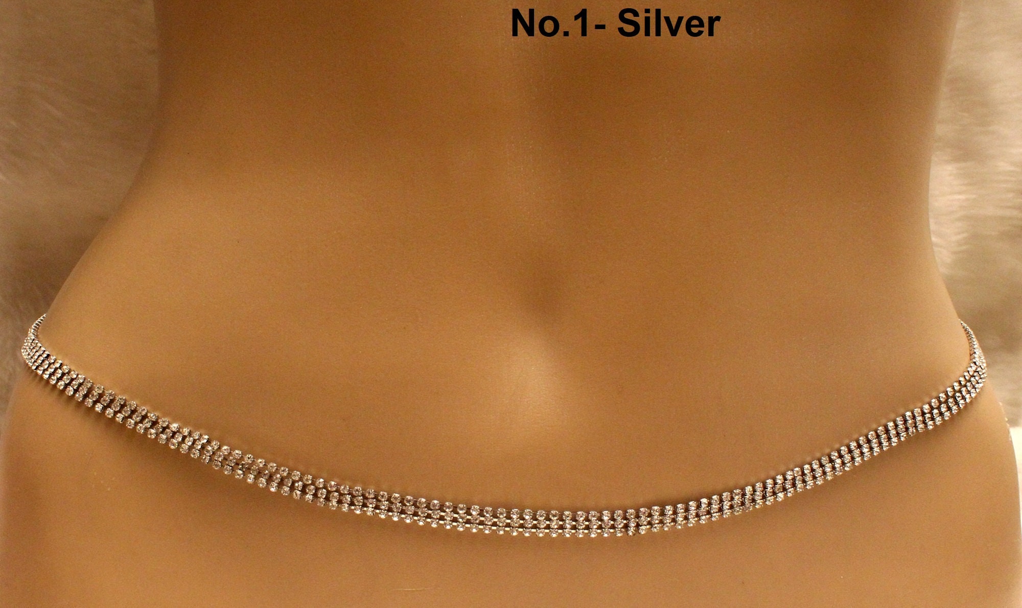 Waist Chain Silver Belt Sari Saree Belly Chain Jewelry Indian Etsy