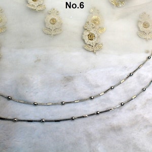 Anklets Foot Bracelet Silver Indian Pair Payal Jhanjar Jewelry ...