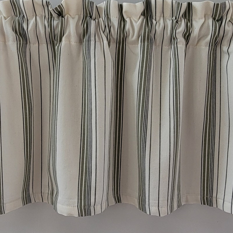 Sage Green Valance - Etsy