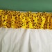 Yellow Kitchen Curtain Yellow Valance Bright and Sunny - Etsy