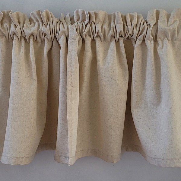 Natural Valance - Etsy