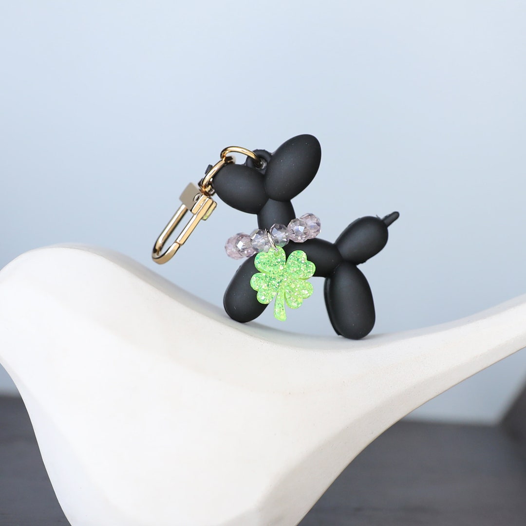 Balloon Dog Keyring Black Clover Schlüsselanhänger - Etsy