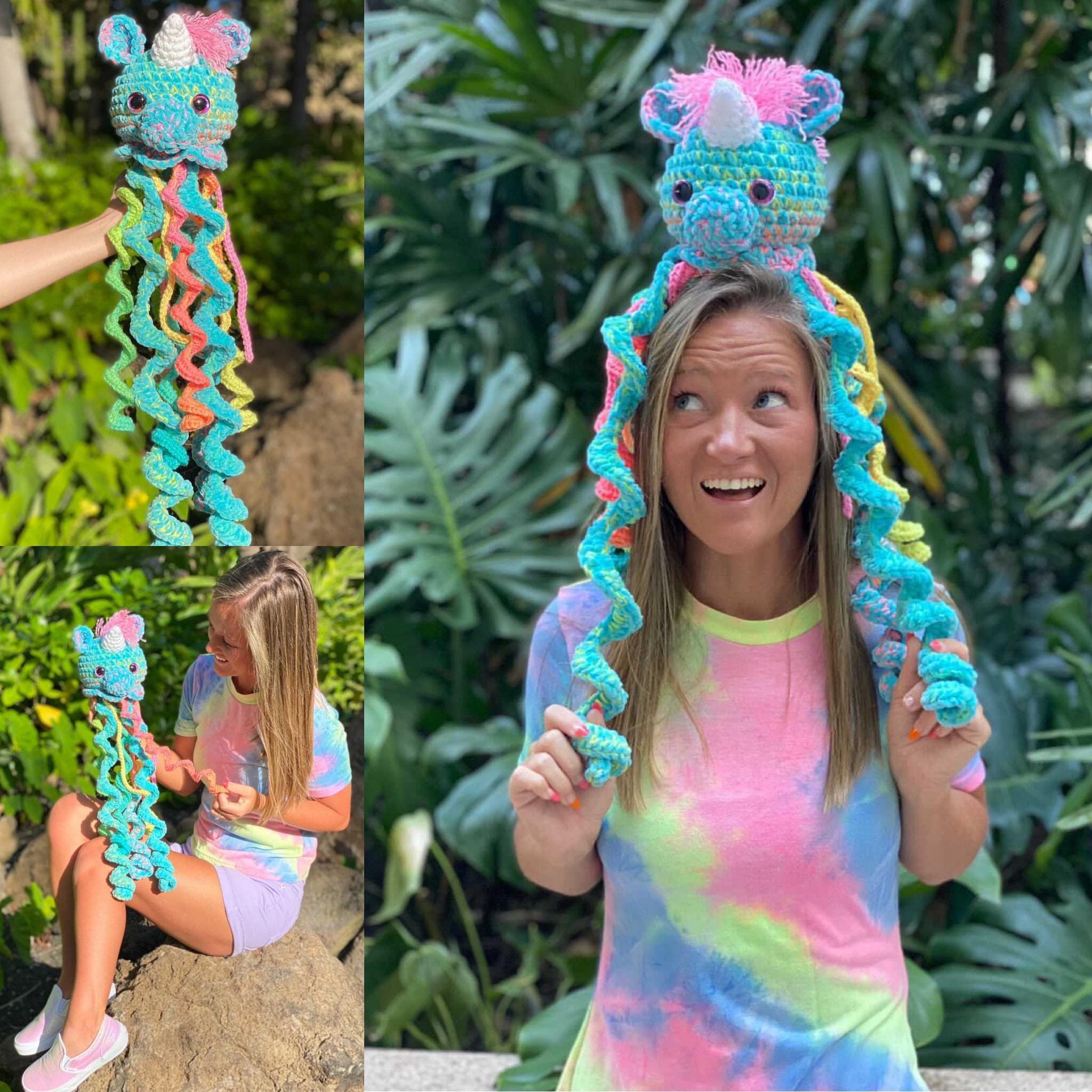 CROCHET PATTERN Chonky Jelly Boy Pattern Crochet Jellyfish | Etsy