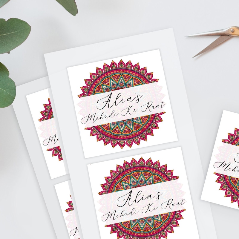 Buy Mehndi Sticker Online In India - Etsy India