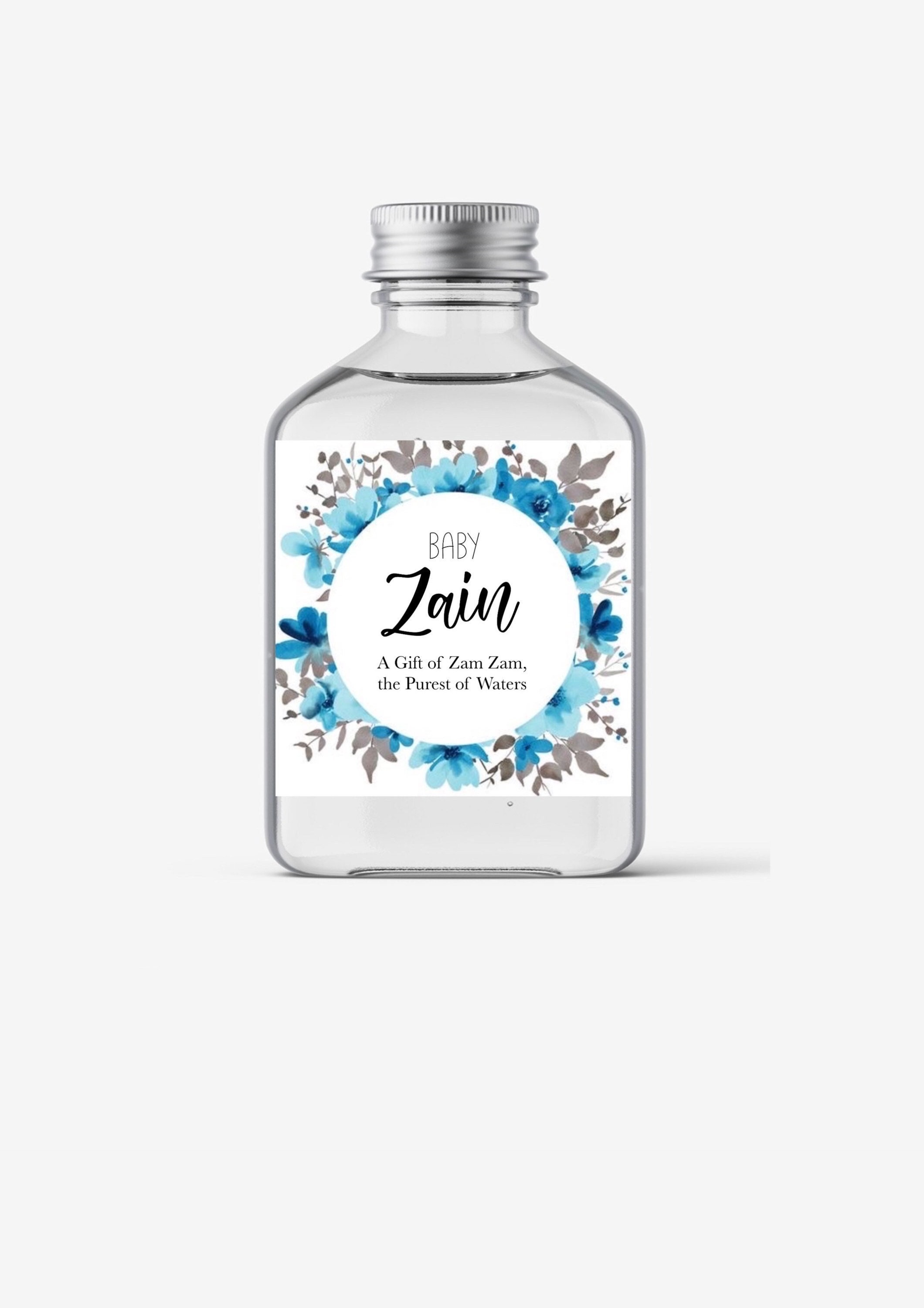 Baby Zam Zam Favour Bottles Islamic New Boy Girl Newborn Name ...