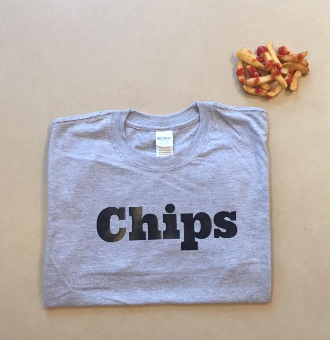 Chips Tshirt Available in Various Sizes - Etsy